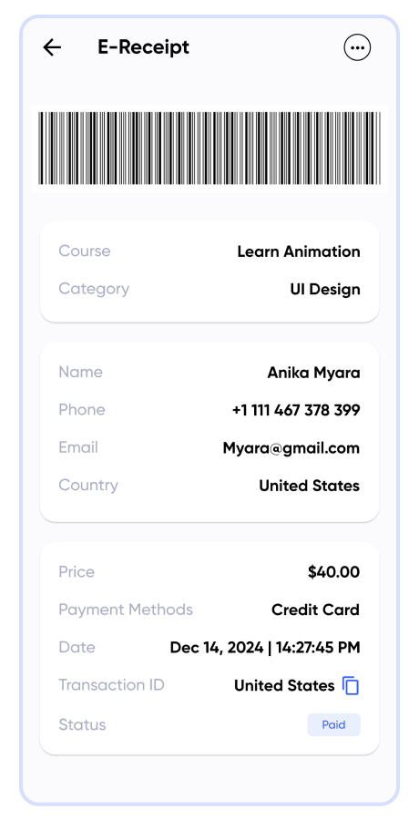 GoLearn - Online Courses Learning App | Udemy | LMS App | Online ...