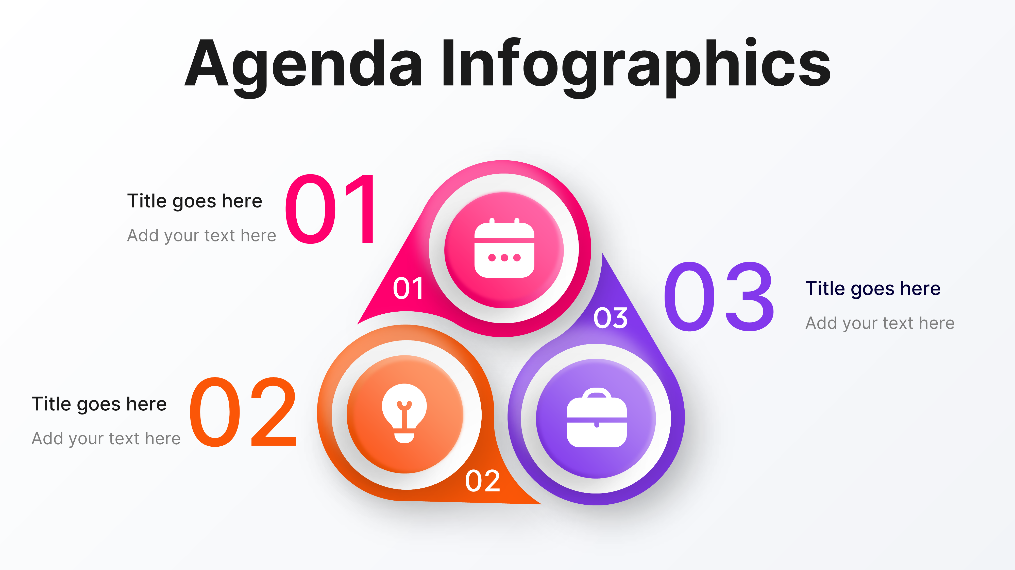 Agenda Infographic PowerPoint Presentation Template, Presentation Templates
