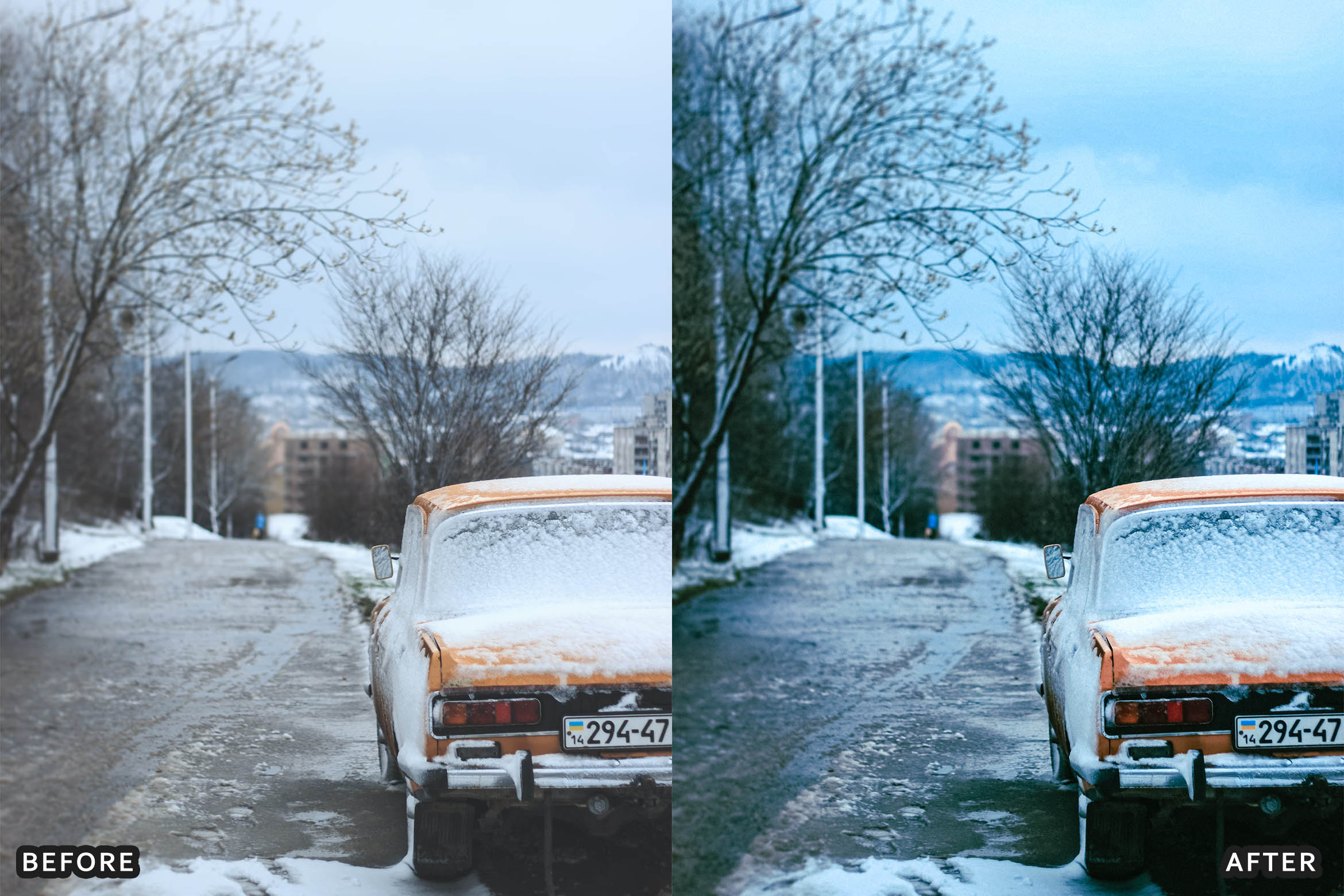Snow & Winter Presets for Lightroom Mobile and Desktop, Add-ons ...