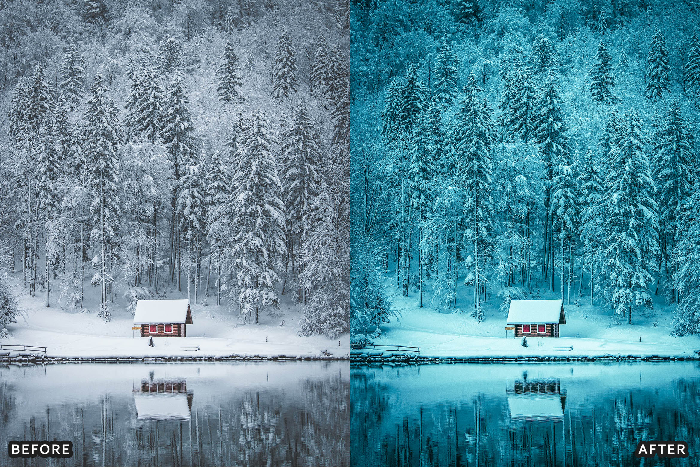Snow & Winter Presets for Lightroom Mobile and Desktop, Add-ons ...