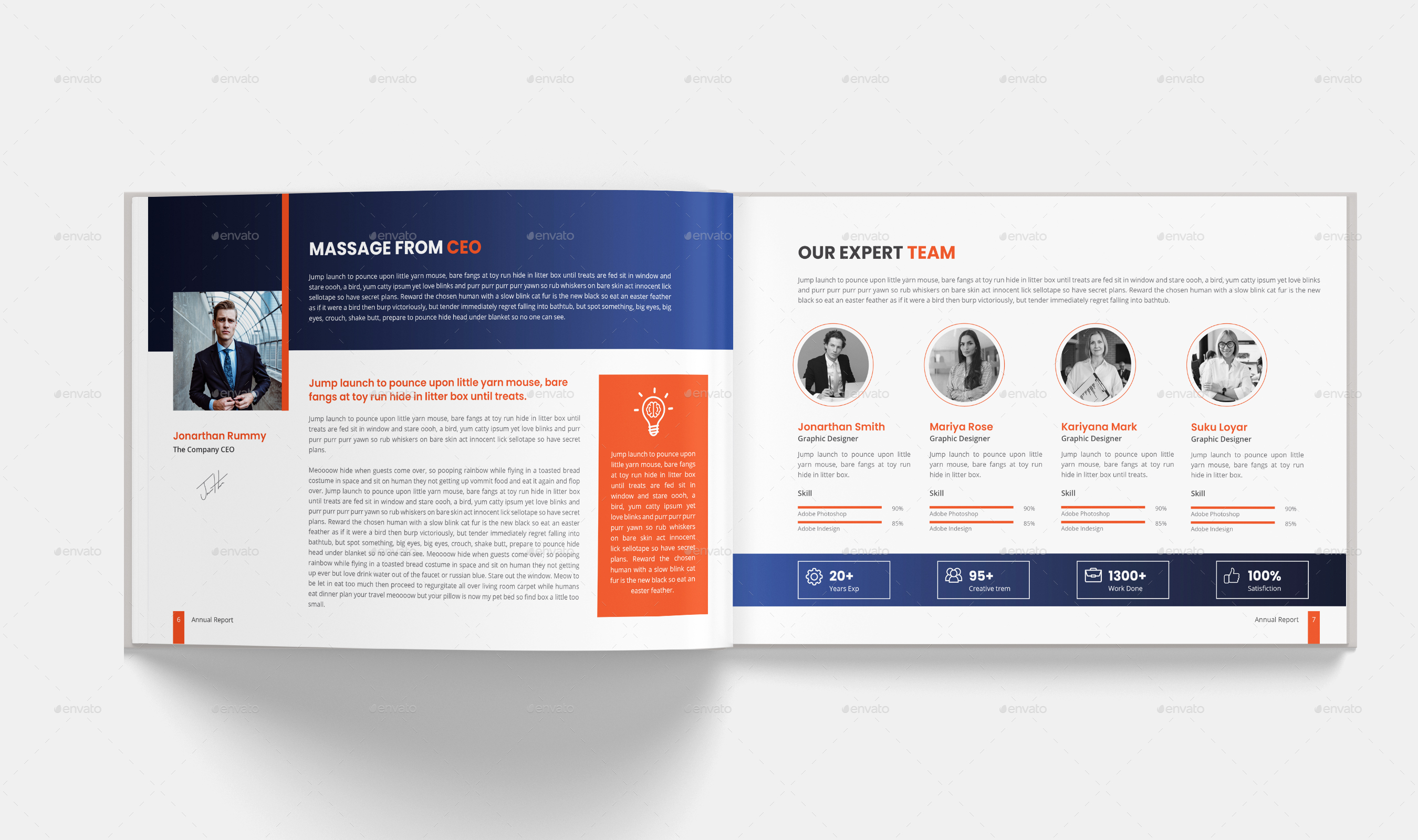 Horizontal Business Proposal, Print Templates | GraphicRiver