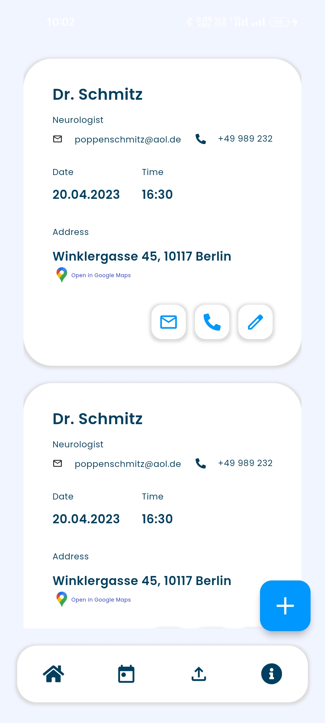 Flutter Health Tracking UI by infous_tech | CodeCanyon