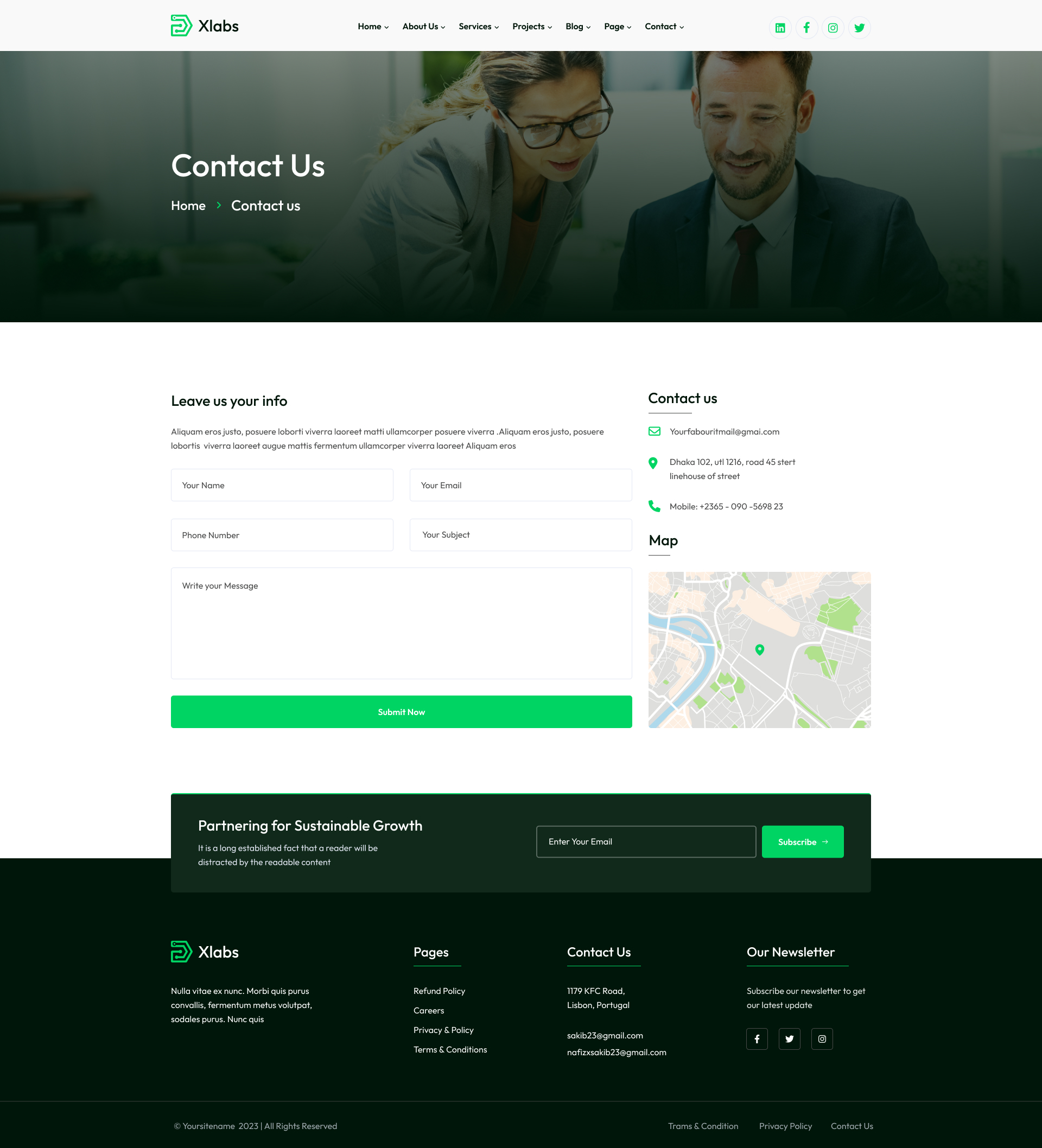 Xlab - Business Consulting Figma Template by Mugli | ThemeForest