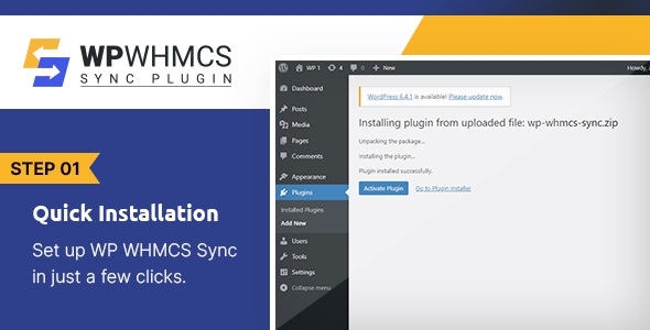 WHMCS Sync - WHMCS WordPress Integration by designingmedia | CodeCanyon