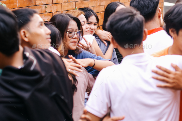 People Hugging Each Other Stock Photo by Garakta-Studio | PhotoDune