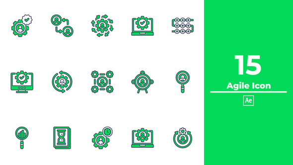 Agile Icon After Effects, After Effects Project Files | VideoHive