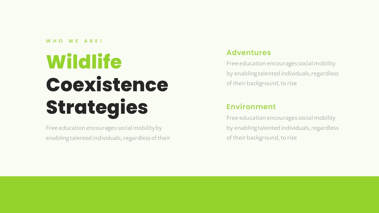 Natural Environment Google Slides Template, Presentation Templates