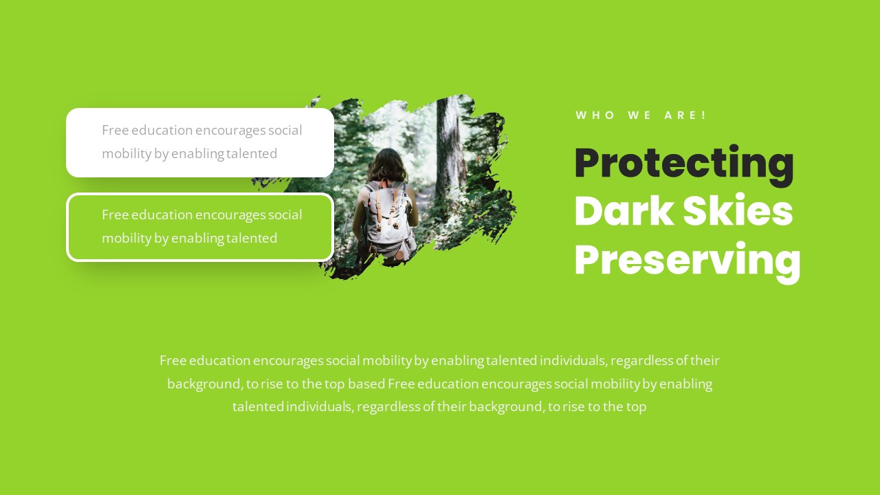 Natural Environment Google Slides Template, Presentation Templates