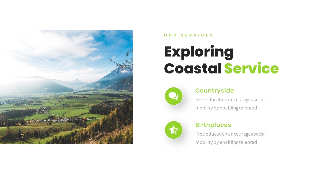 Natural Environment Google Slides Template, Presentation Templates