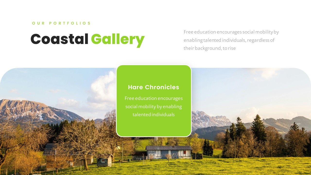 Natural Environment Google Slides Template, Presentation Templates