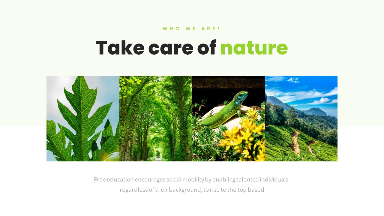 Natural Environment Powerpoint Template, Presentation Templates ...