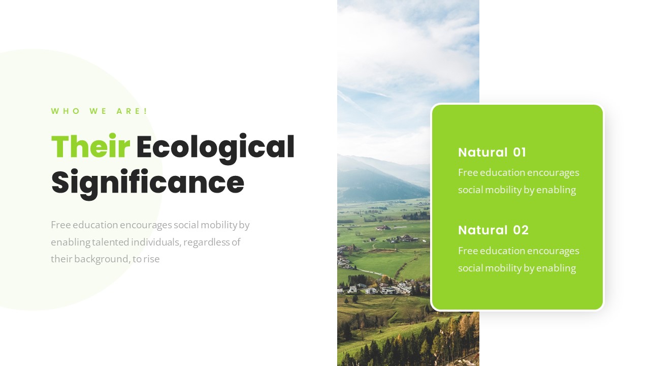 Natural Environment Powerpoint Template, Presentation Templates ...