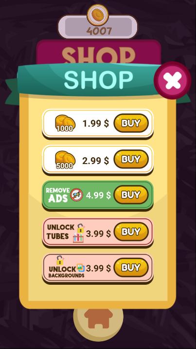 Water Sort Puzzle, liquid sorting (complete unity game +AdMob) by MdoStudio11