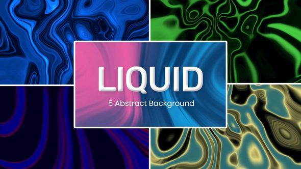 Liquid Abstract Background, After Effects Project Files | VideoHive