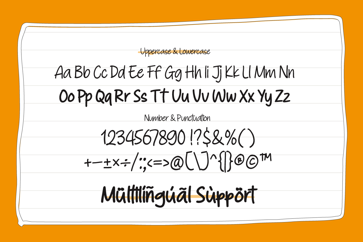 This Notes - Handwritten Marker Note Font, Fonts | GraphicRiver