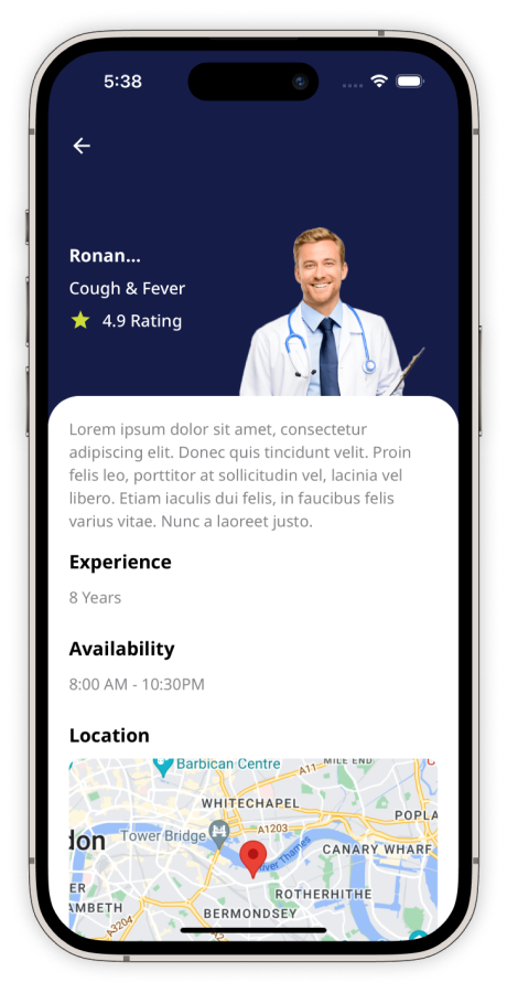 Doctor Appointment Booking Android App + Doctor Appointment iOS App ...