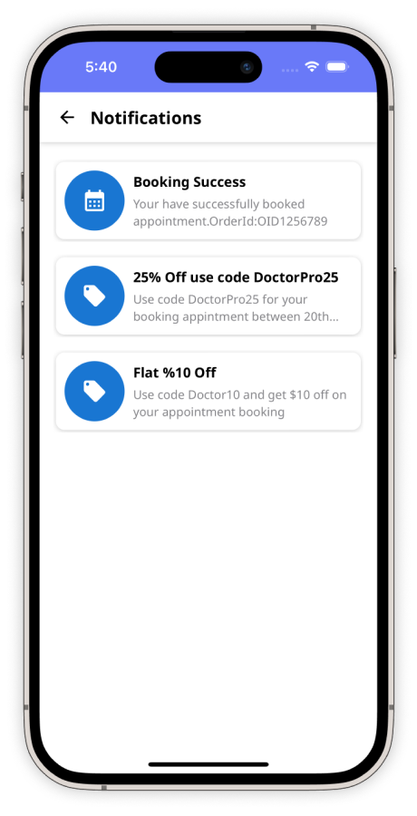 Doctor Appointment Booking Android App + Doctor Appointment iOS App ...