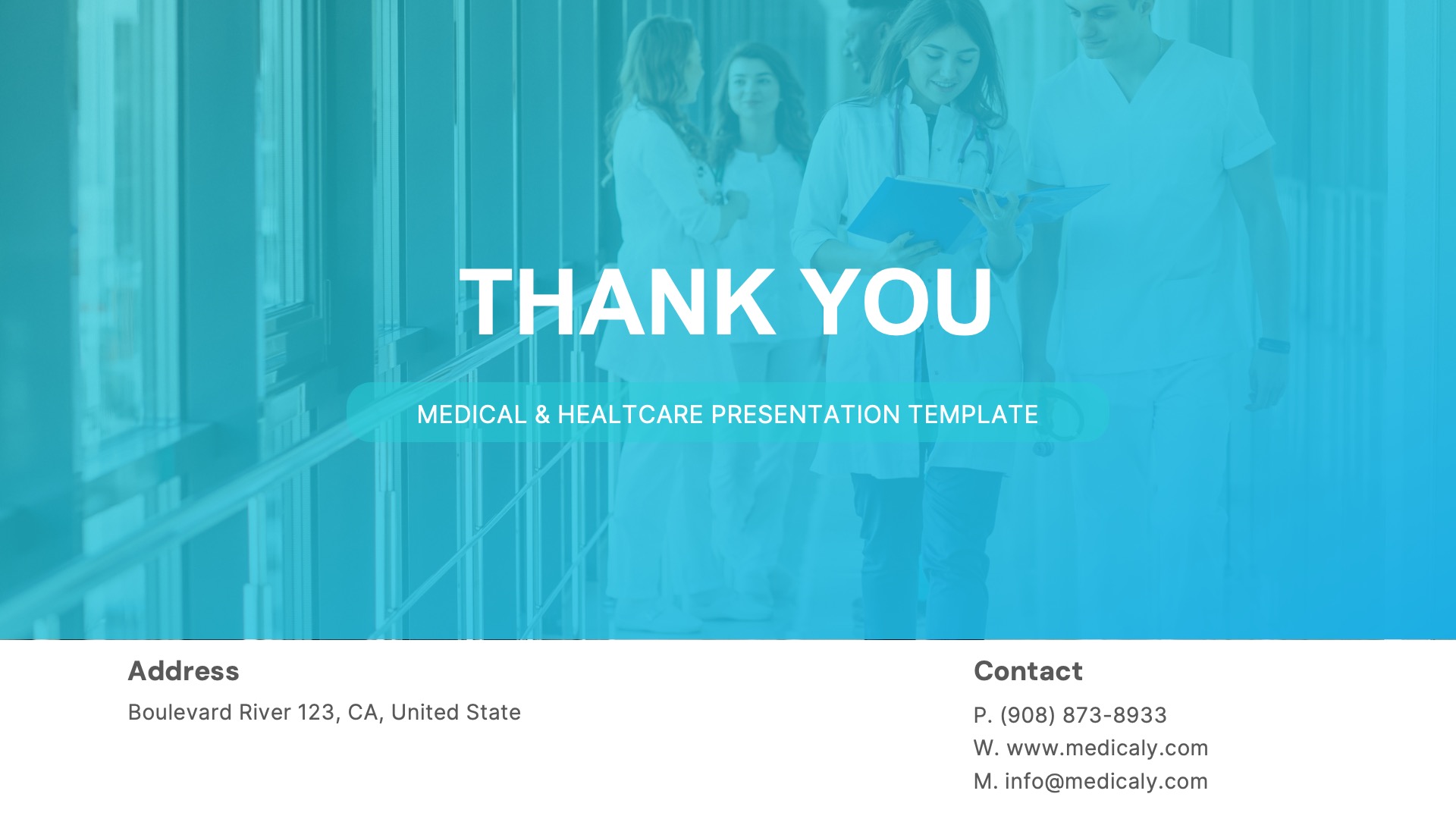 Medically - Medical and Healthy PowerPoint Template, Presentation Templates