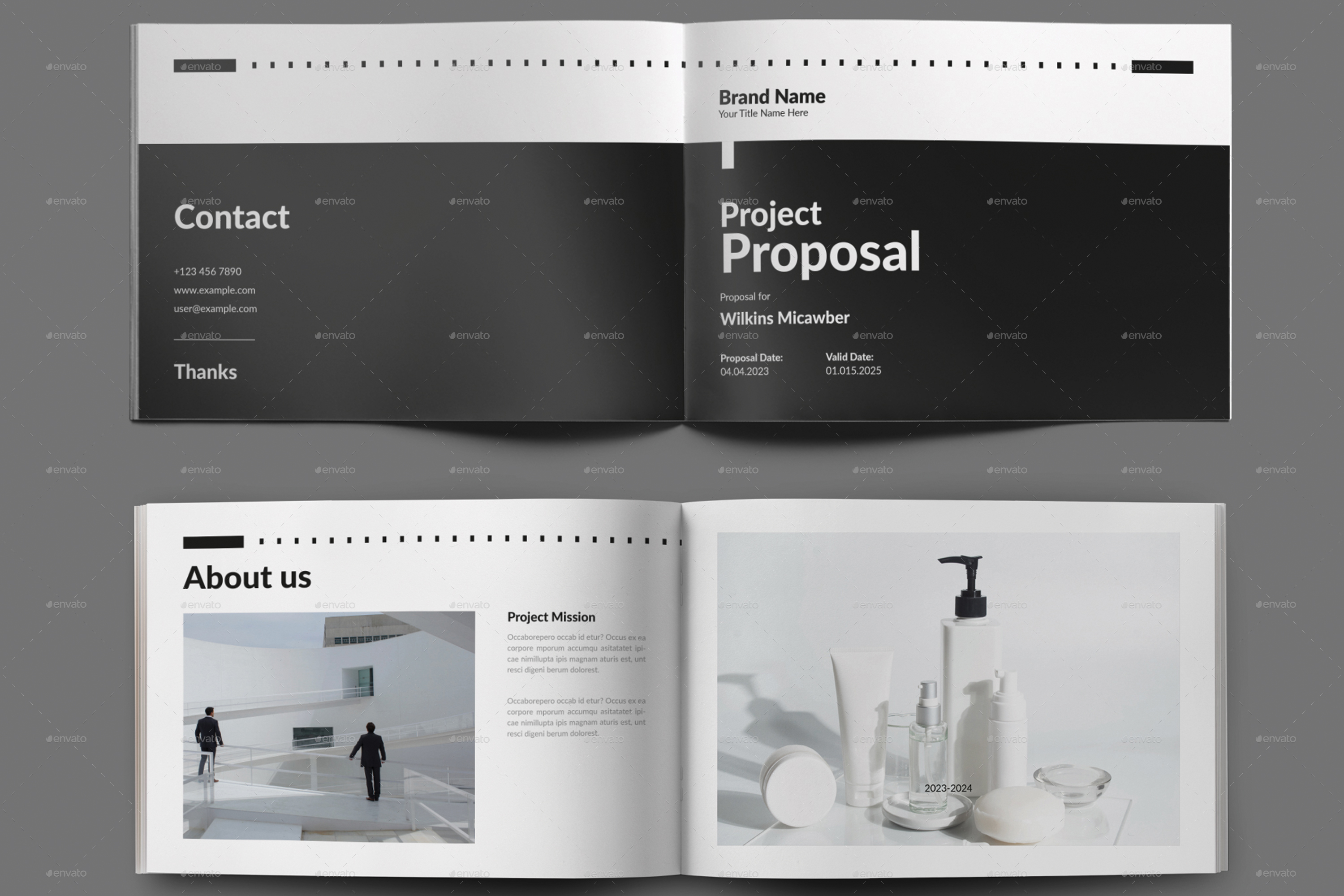 Project Proposal Template, Print Templates | GraphicRiver