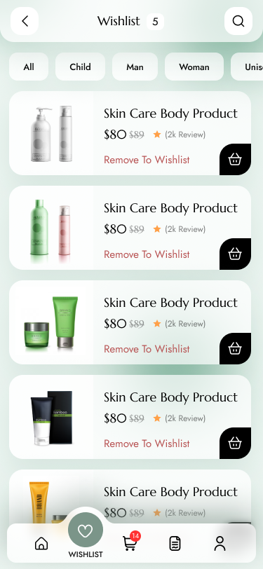 Glower - Cosmetic eCommerce Figma Mobile App UI Kit by DexignZone ...