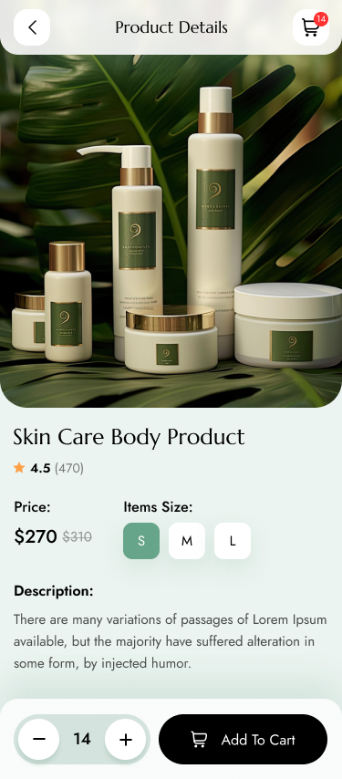 Glower - Cosmetic eCommerce Figma Mobile App UI Kit by DexignZone ...