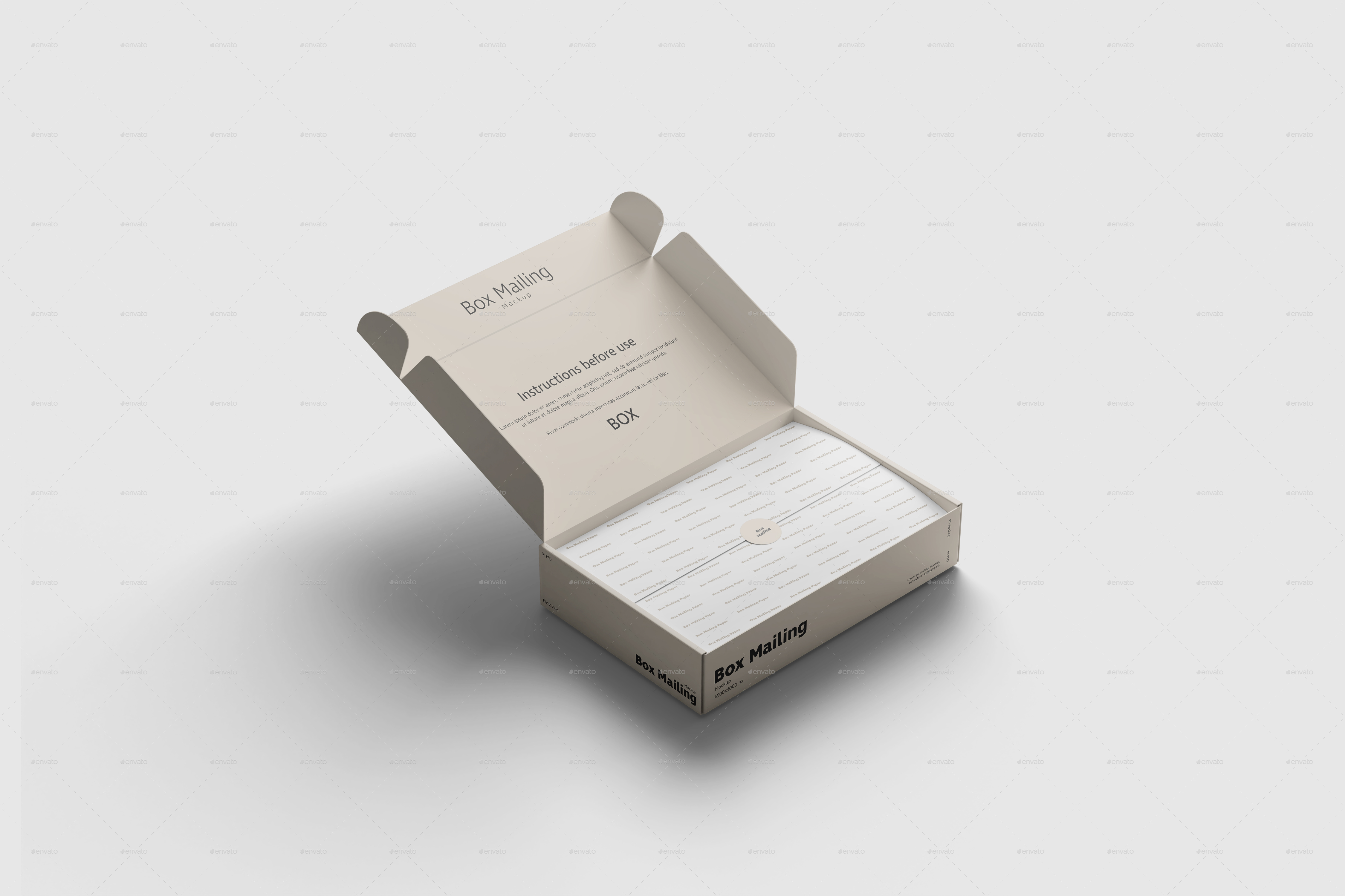 Mailing Box Mockup, Graphics | GraphicRiver