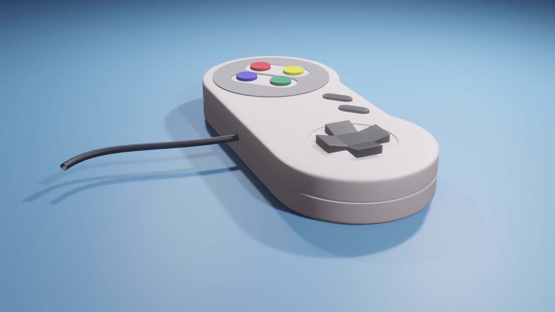 SNES Game Controller by X-Point | 3DOcean