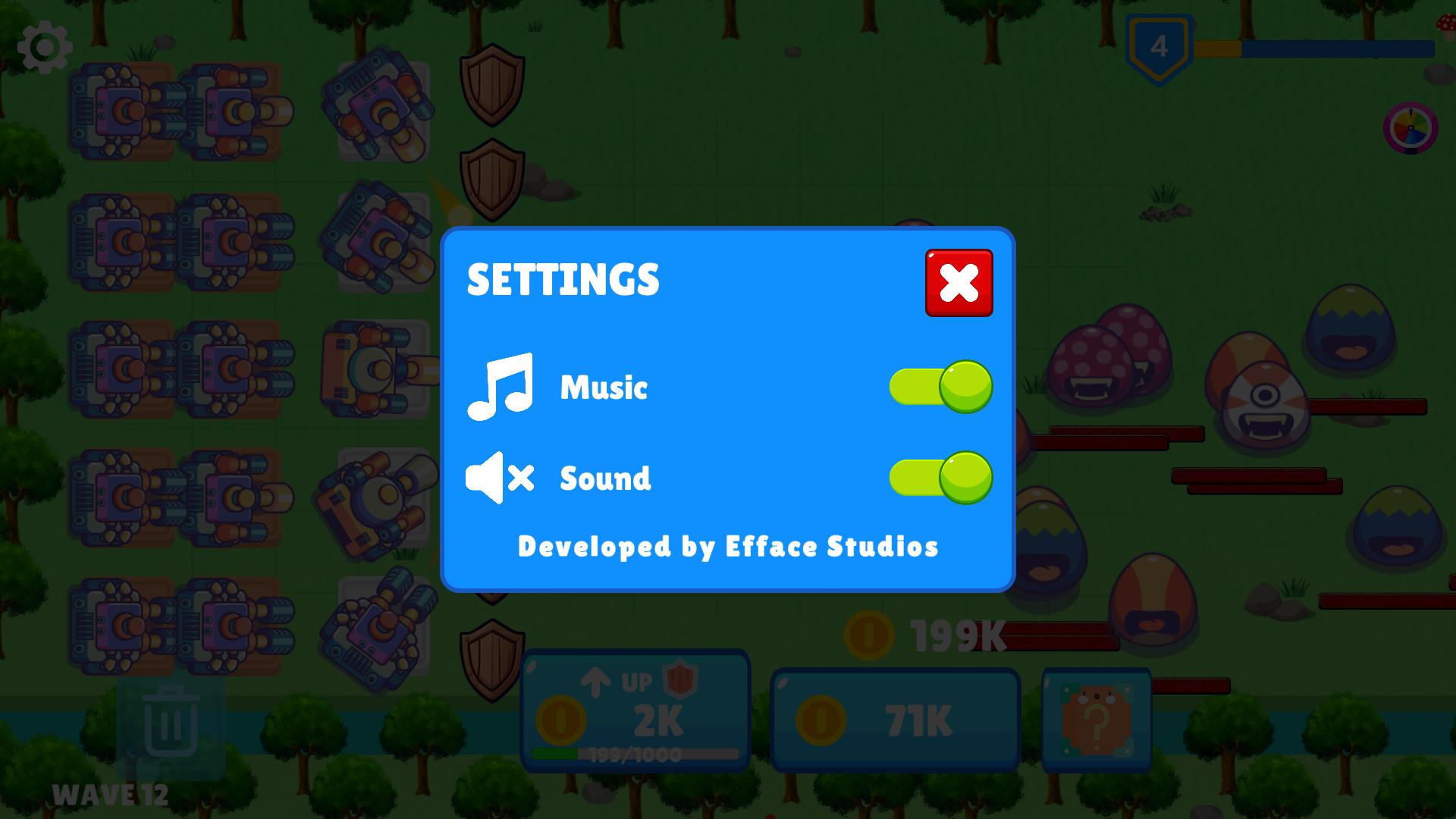 Merge Turret: Monster Defense (Unity Complete Project) by effacestudios