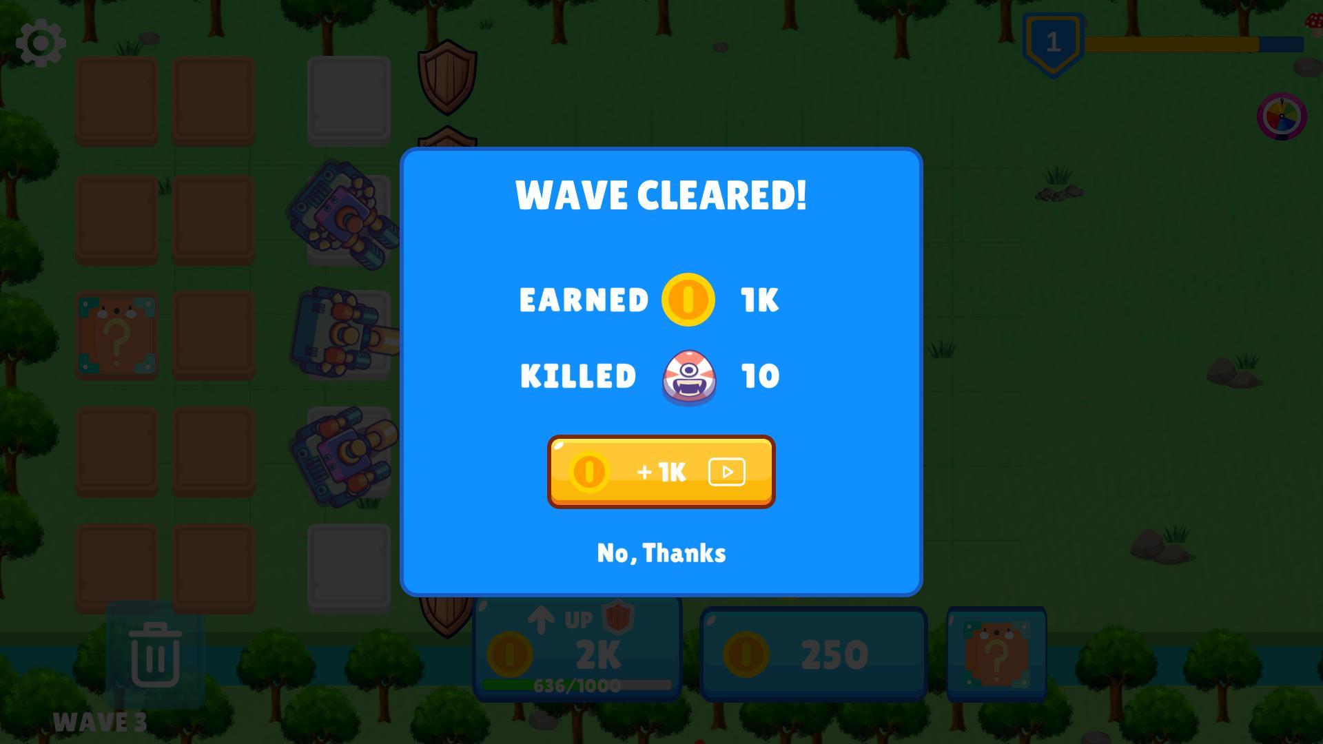 Merge Turret: Monster Defense (Unity Complete Project) by effacestudios