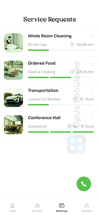 2 Apps Template| Exclusive Hotel App| Hotel Service Booking ...