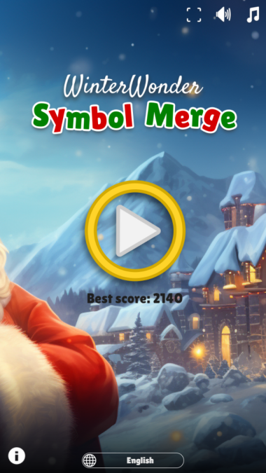 WinterWonder Symbol Merge - HTML5 Puzzle Game by trezegames | CodeCanyon