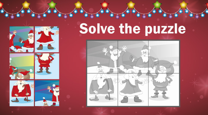 Christmas Brain Teasers Game - Educational Memory Puzzle Game - HTML5 and Android with Construct ...