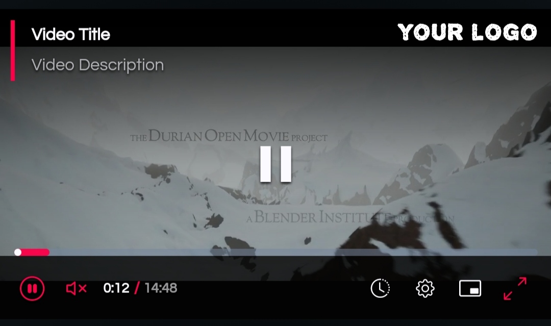 Videojs Cosmos Skin by UfoTheme | CodeCanyon