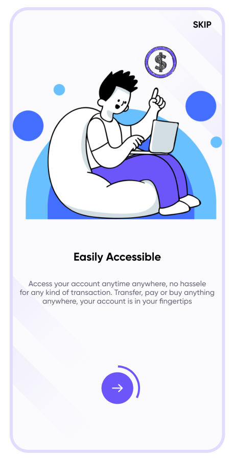 GoBank - Banking & E-Money Management App | FinPay | Finance | Digital ...