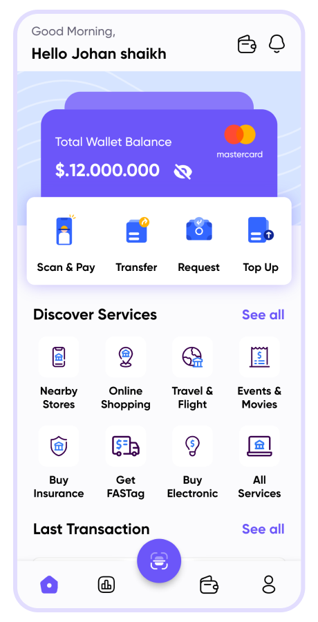 GoBank - Banking & E-Money Management App | FinPay | Finance | Digital ...