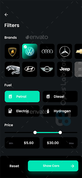 Car Rental Booking App UI | Self-Driving Rental Car | Rent a Car App UI ...