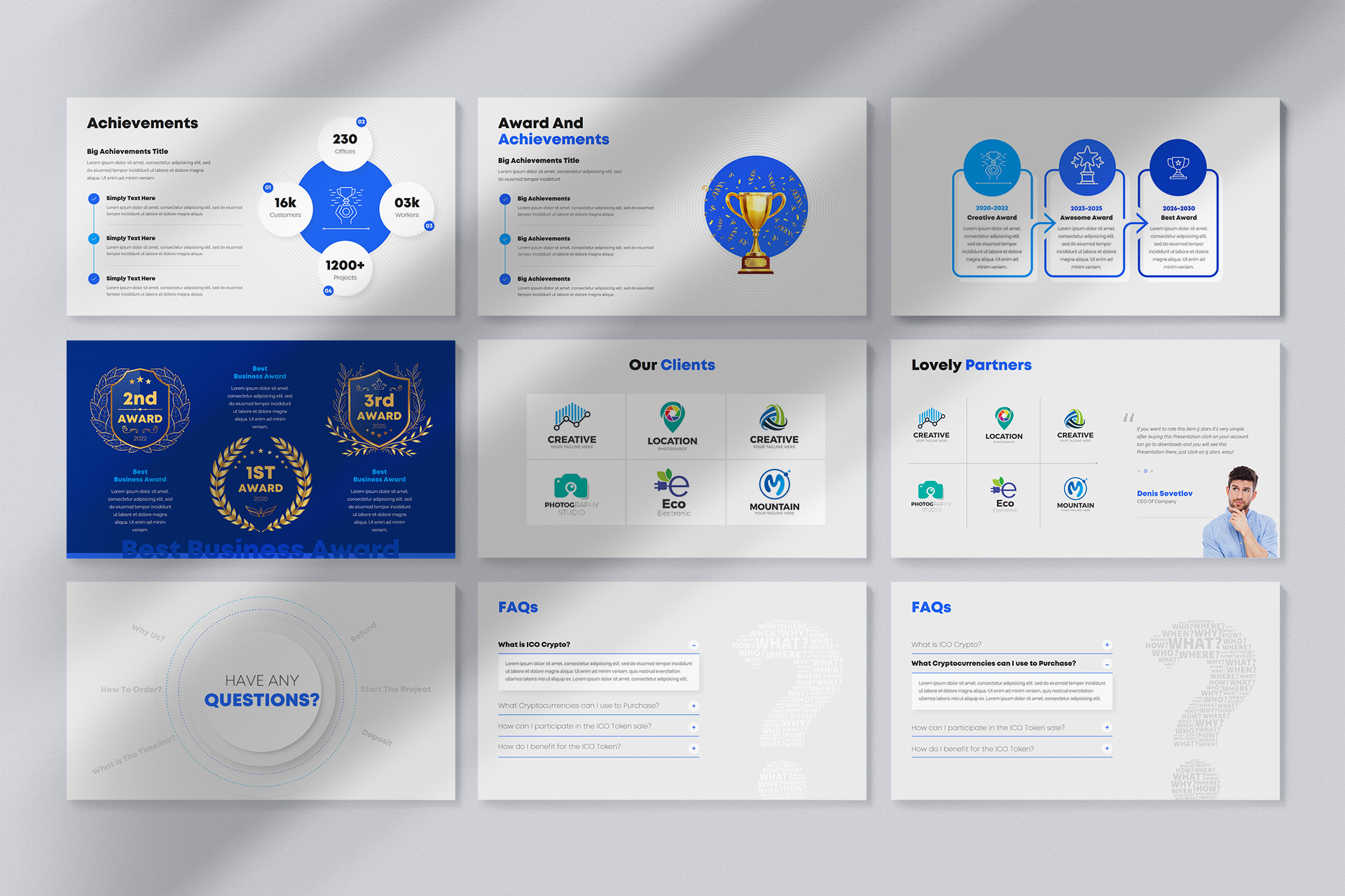 Agent Keynote Presentation Template, Presentation Templates | GraphicRiver