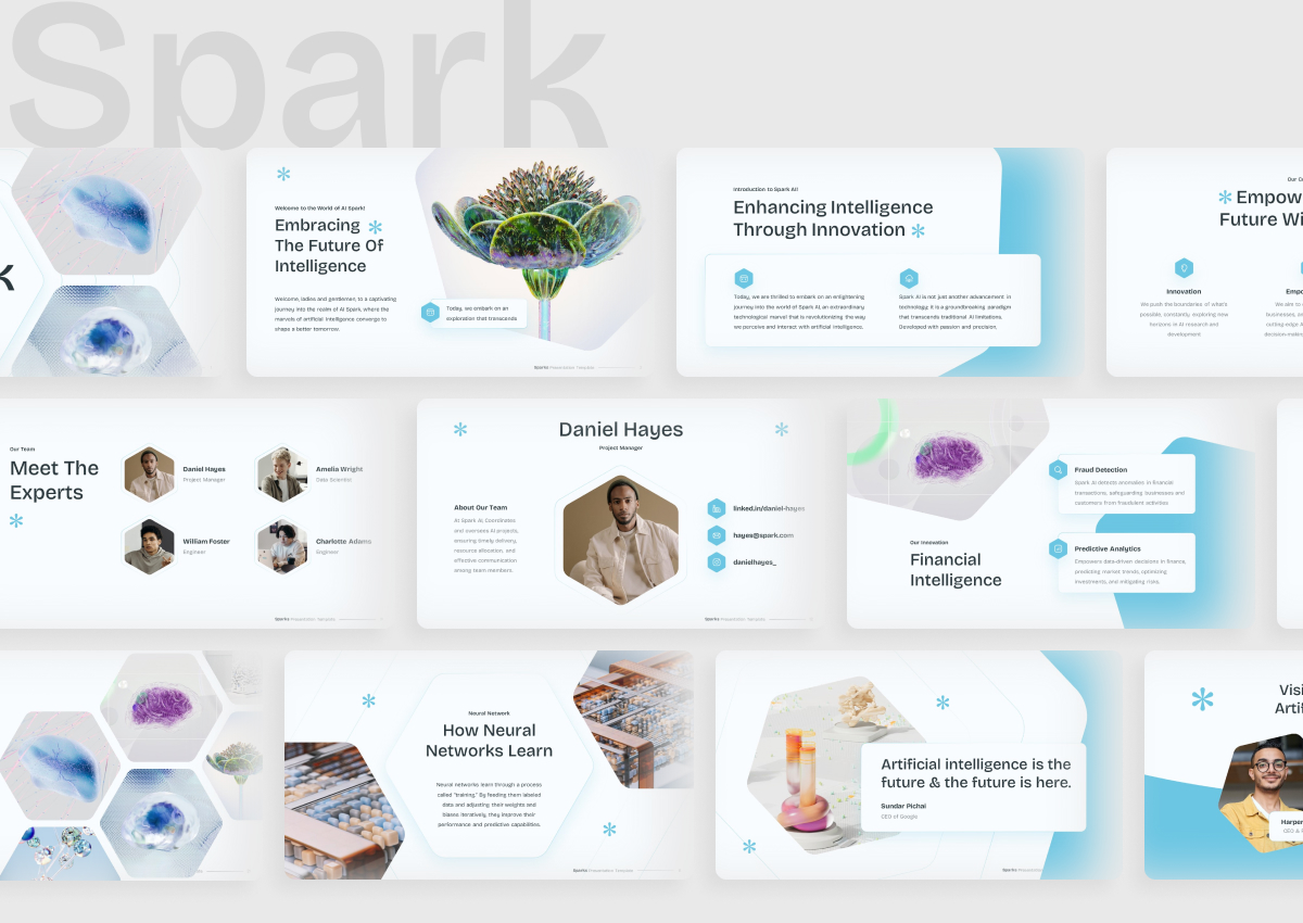 Spark - AI PowerPoint Presentation, Presentation Templates | GraphicRiver