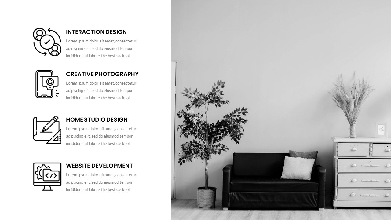 Flash Light – Creative Business PowerPoint Template, Presentation Templates
