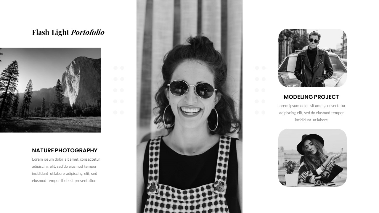 Flash Light – Creative Business PowerPoint Template, Presentation Templates