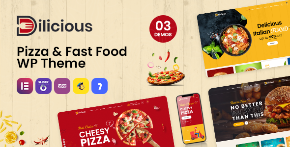 Dilicious - Pizza & Fast Food WordPress Theme by themesion | ThemeForest