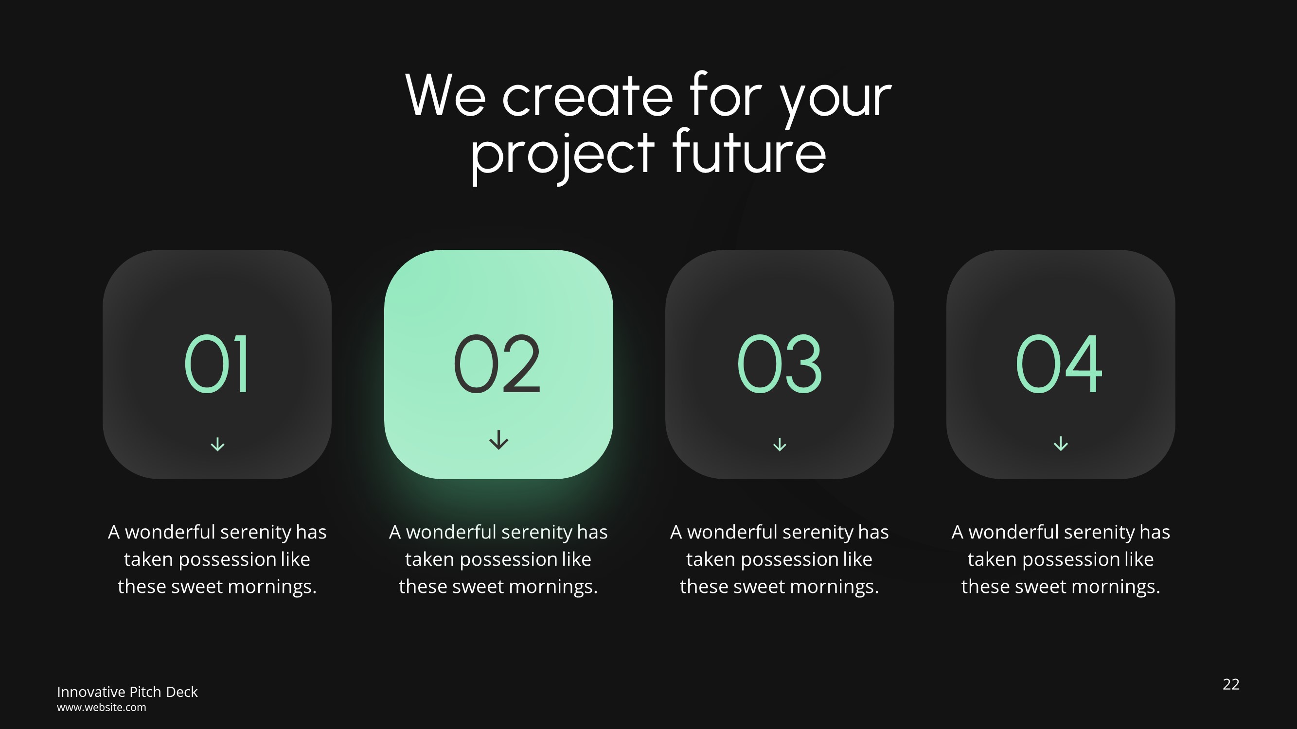 Innovative Pitch Deck PowerPoint Template, Presentation Templates ...