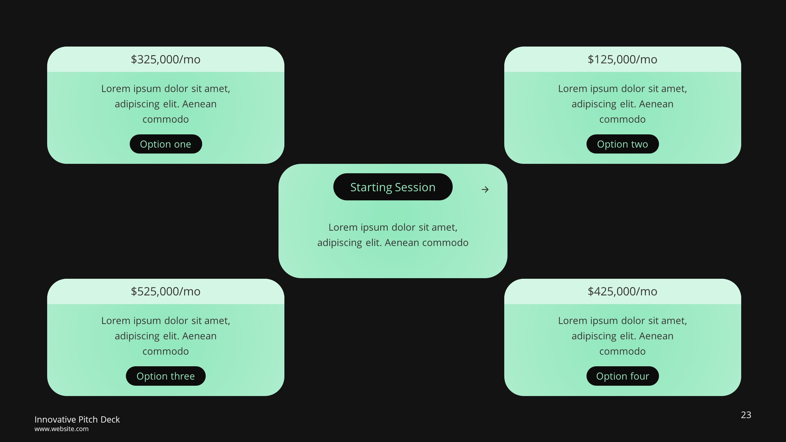 Innovative Pitch Deck PowerPoint Template, Presentation Templates ...