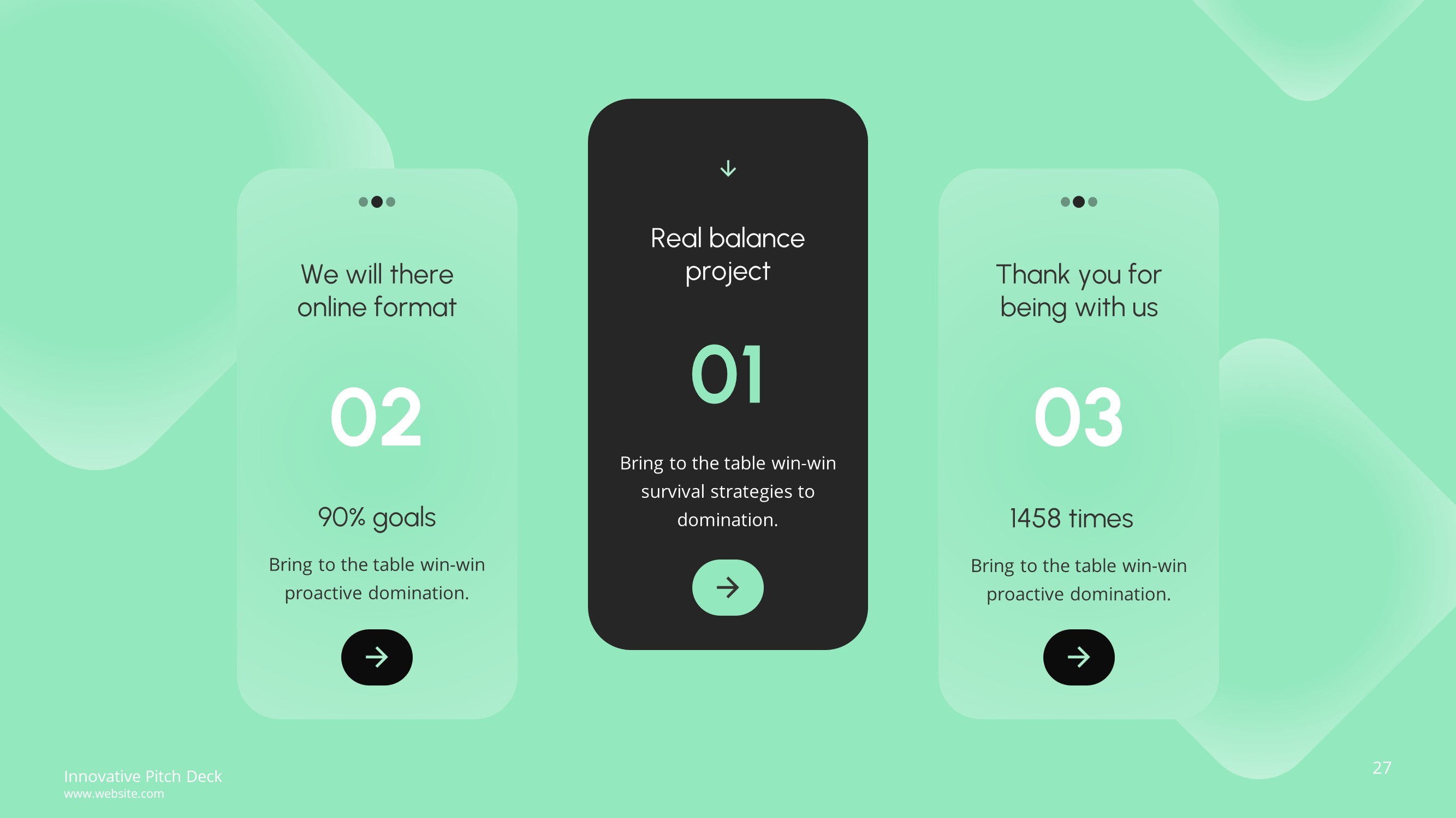 Innovative Pitch Deck PowerPoint Template, Presentation Templates ...