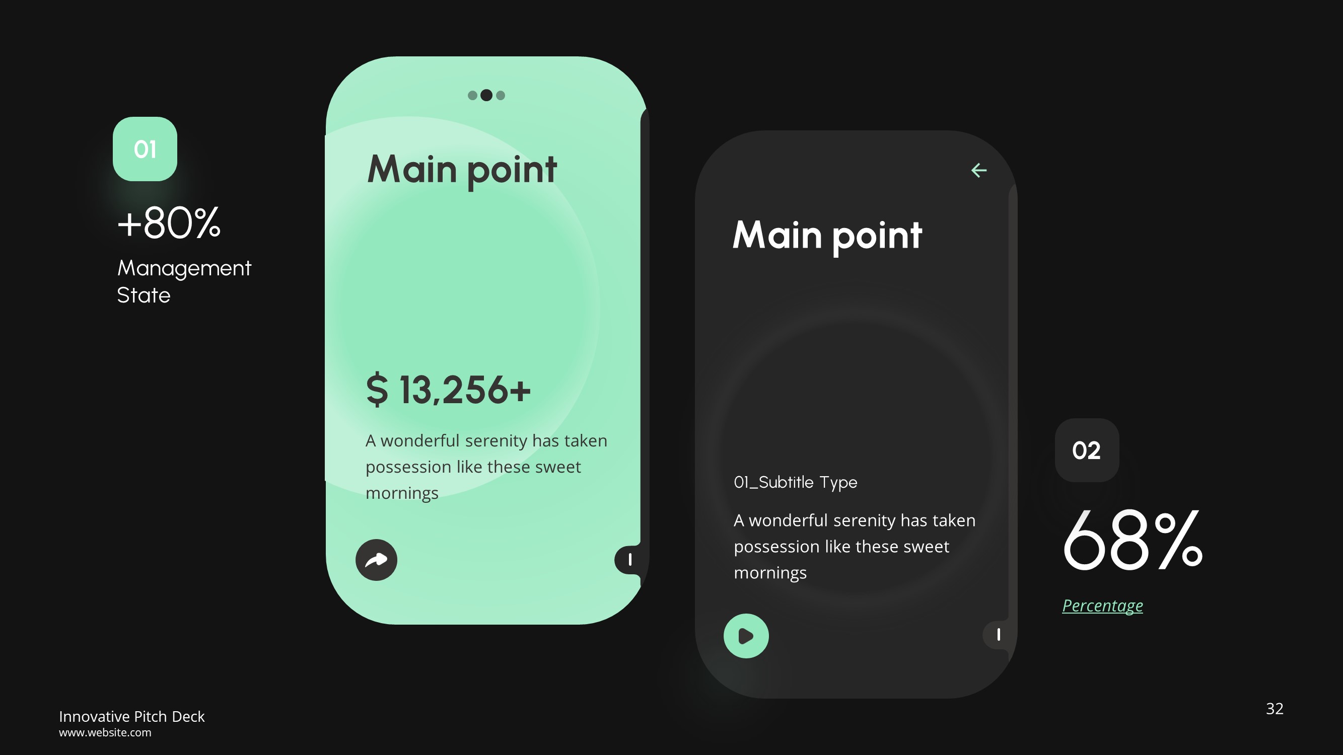Innovative Pitch Deck PowerPoint Template, Presentation Templates ...