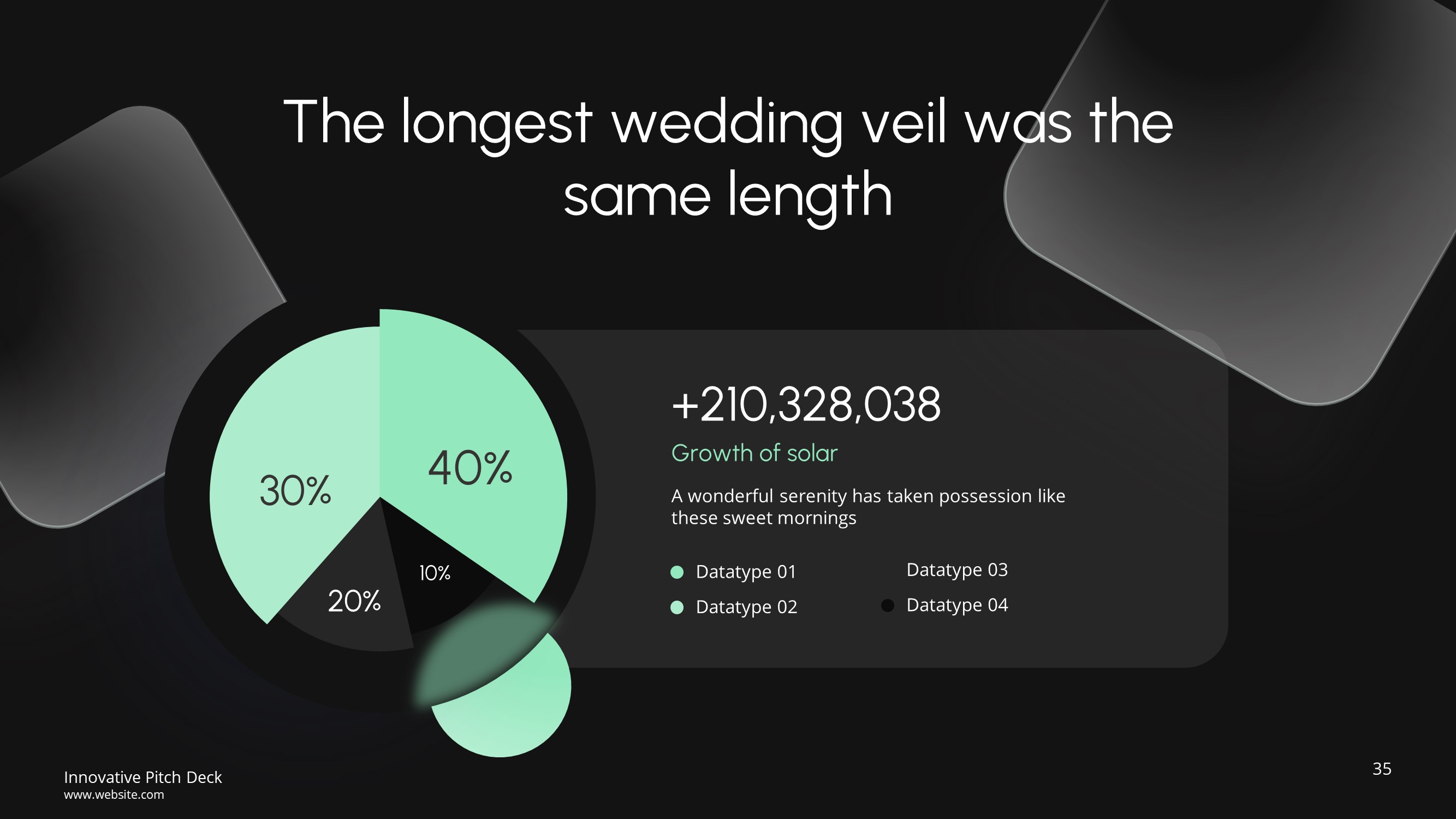 Innovative Pitch Deck PowerPoint Template, Presentation Templates ...