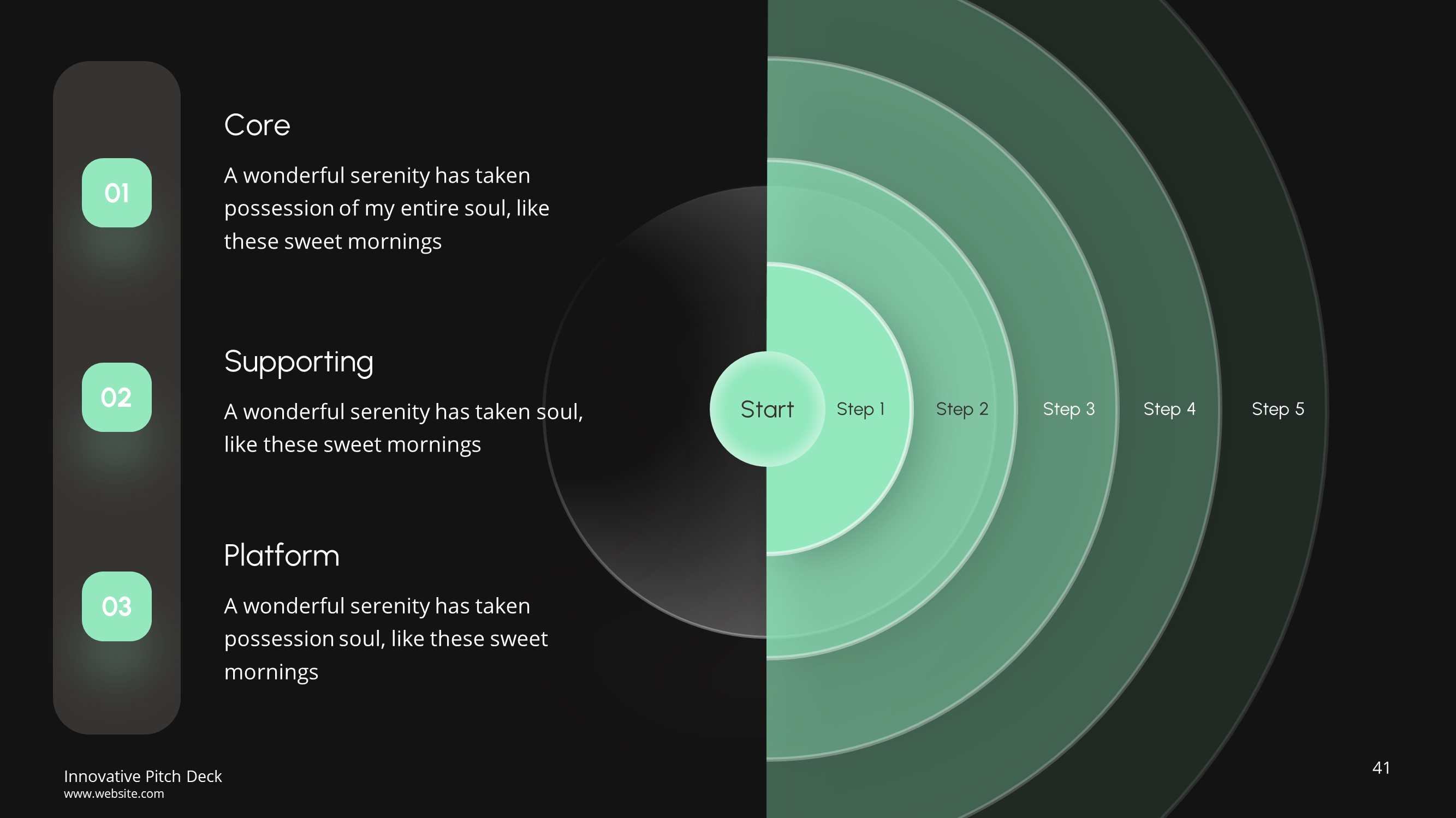 Innovative Pitch Deck PowerPoint Template, Presentation Templates ...