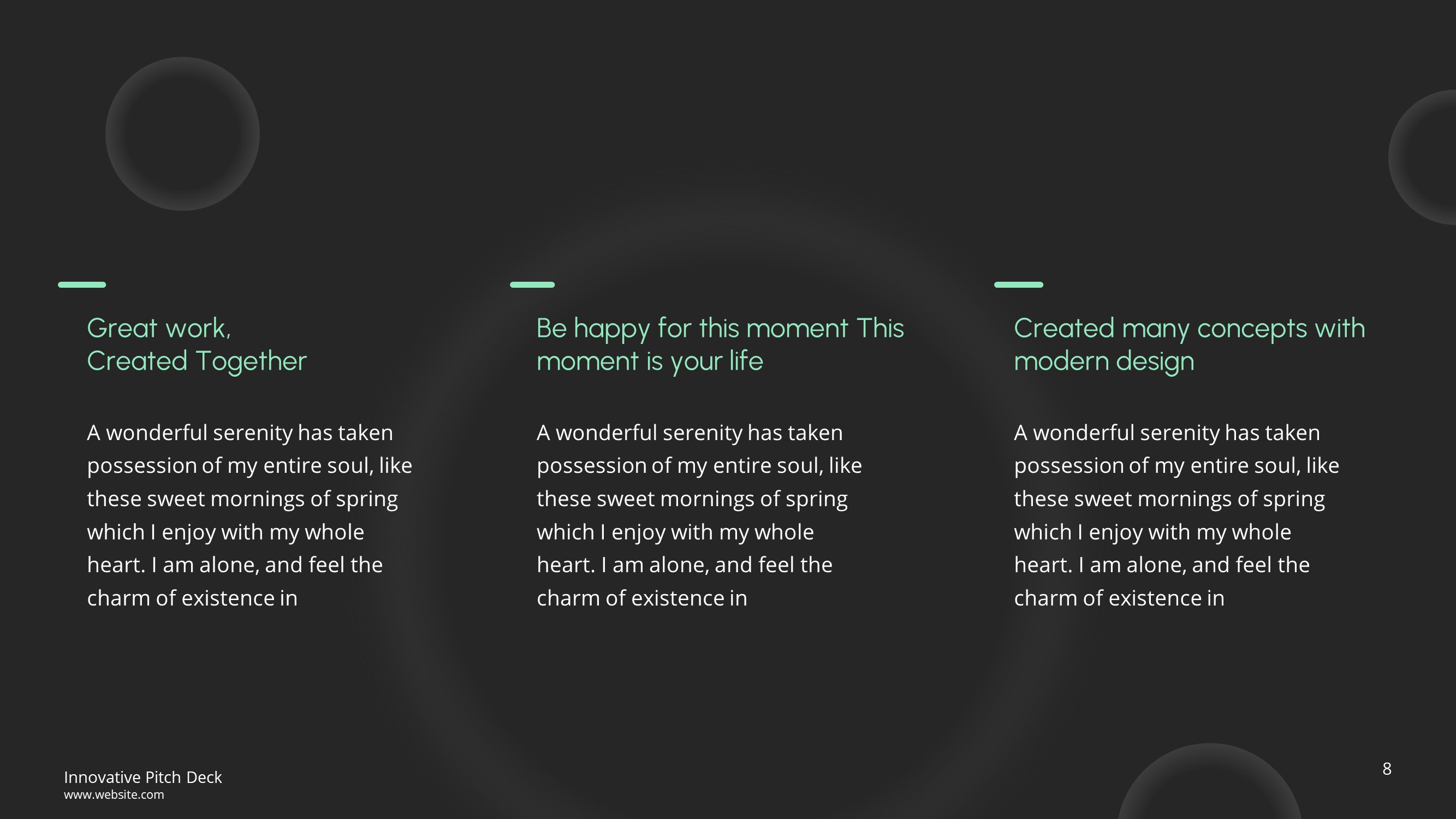 Innovative Pitch Deck PowerPoint Template, Presentation Templates ...