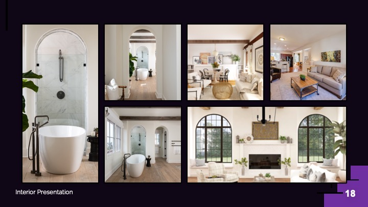 Elegance Decor Interior PowerPoint Template, Presentation Templates