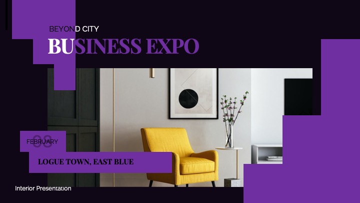 Elegance Decor Interior PowerPoint Template, Presentation Templates